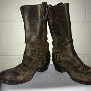 Frye | Shoes | Frye 2r Harness Boot In Brown | Poshmark